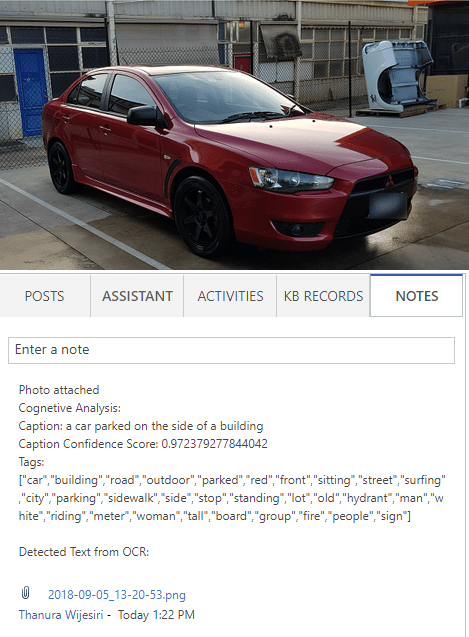 Using Computer Vision API with Dynamics 365 and Microsoft Flow | EVOLVED365